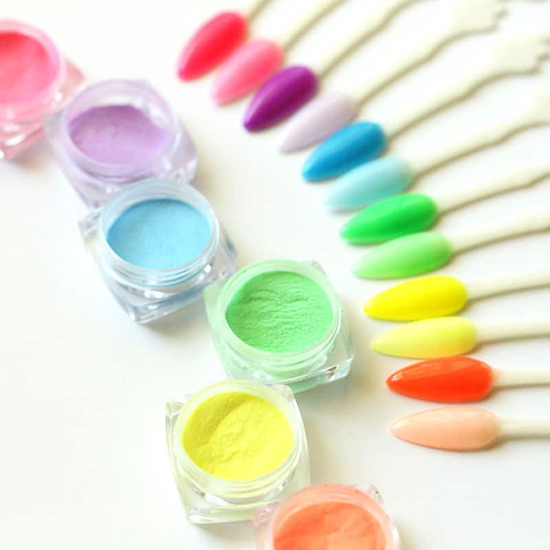 Neon Pigment Powder Set – GellyDrops